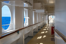 Cruise Ship Hallway Free Stock Photo - Public Domain Pictures