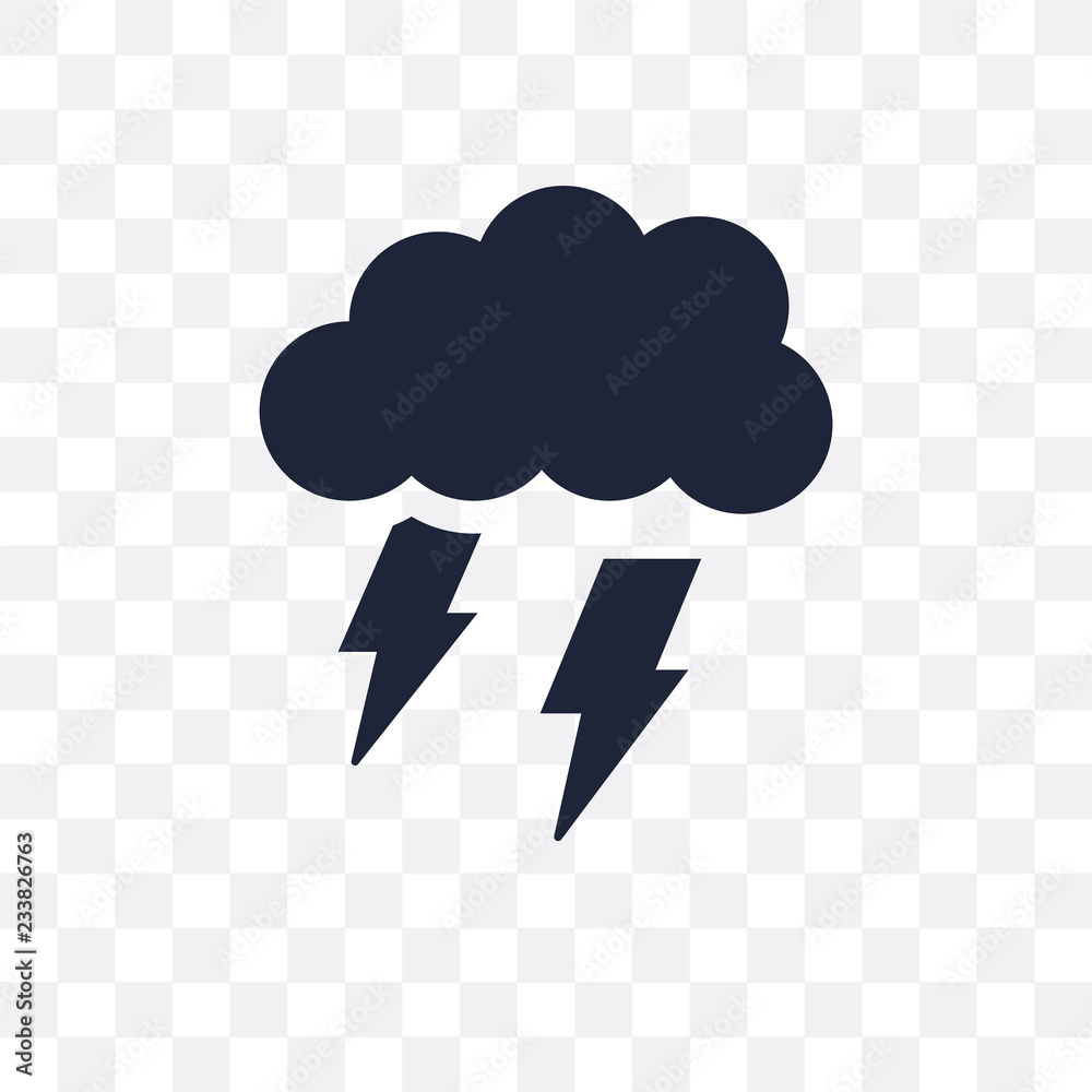 Stormy transparent icon. Stormy symbol design from Weather collection ...