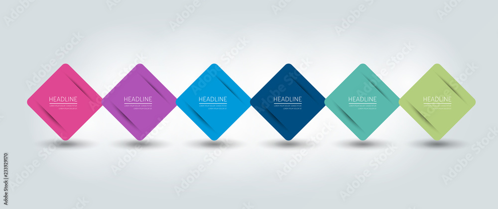 Infographic timeline report, template, chart, scheme. Vector. Stock ...