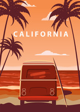 California Travel Poster Free Stock Photo - Public Domain Pictures