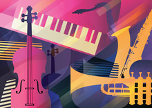 Abstract Jazz Music Illustration Free Stock Photo - Public Domain Pictures