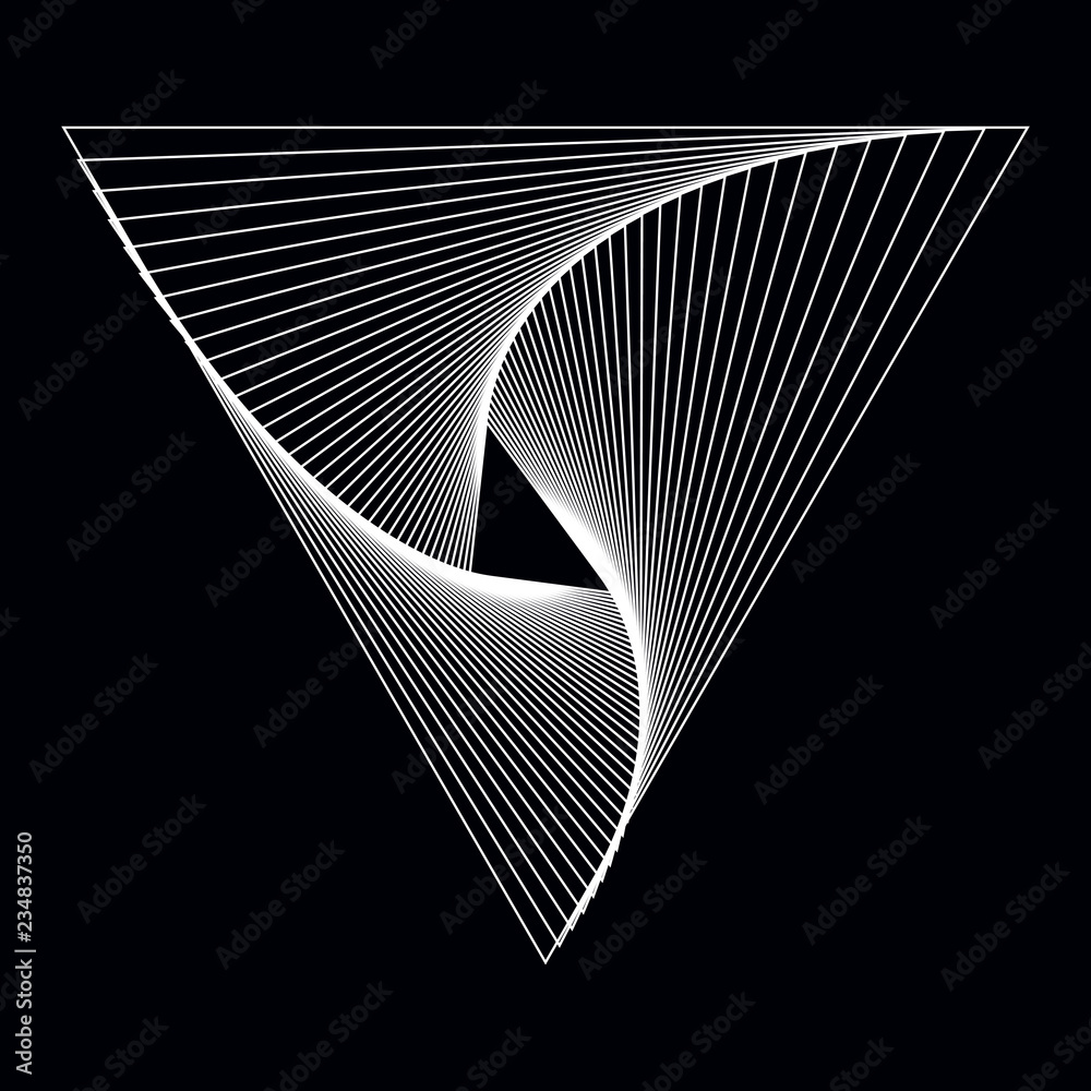 Abstract dynamic pattern wallpaper vector Stock Vector | Adobe Stock