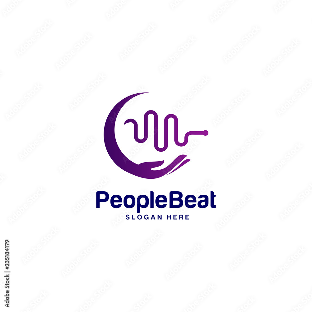 Community logo template designs concepts vector illustration, People ...