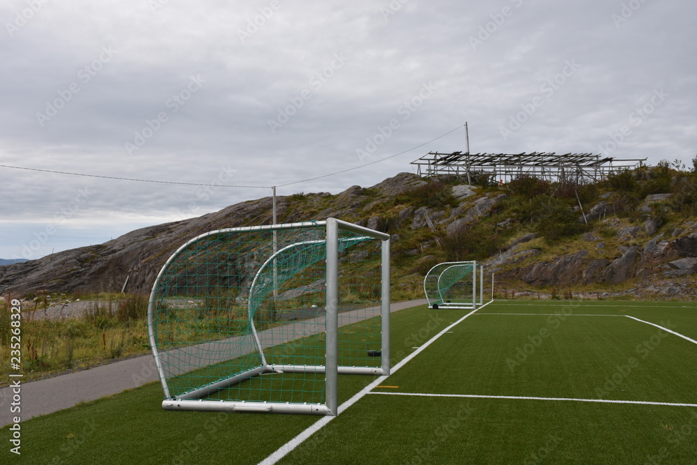 Norwegen, Lofoten, Svolvær, Henningsvær, Heimøy, Hellandsøya ...