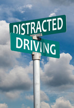 Road Sign Distracted Driving Free Stock Photo - Public Domain Pictures