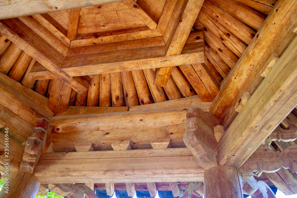 Korean Traditional Architecture Ceiling Stock Photo | Adobe Stock