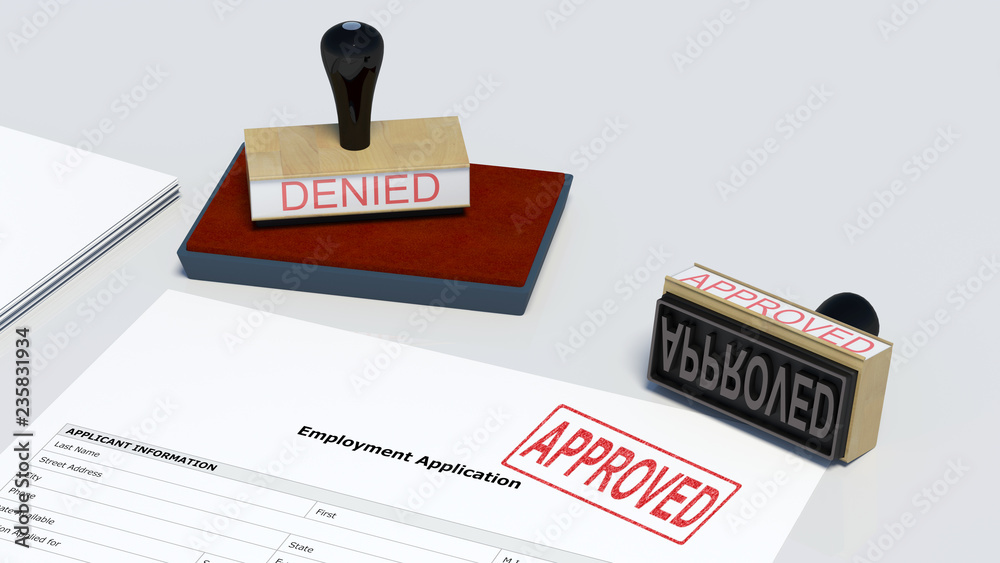 custom rubber stamps with approved denied labels with stamp felt pad on ...