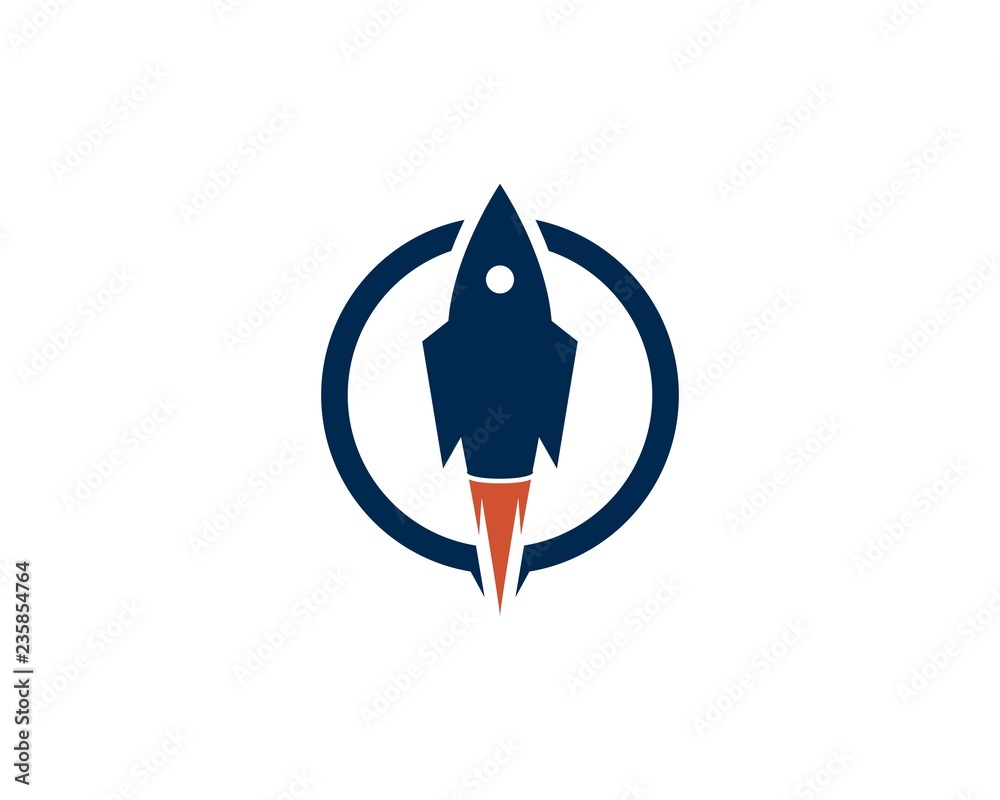 rocket logo icon vector template Stock Vector | Adobe Stock