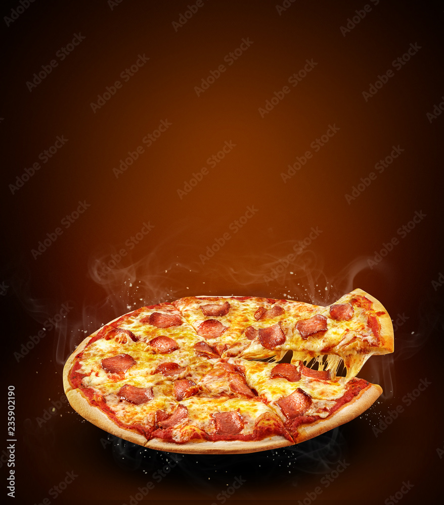Concept vertical promotional flyer and poster for Restaurant pizzeria ...
