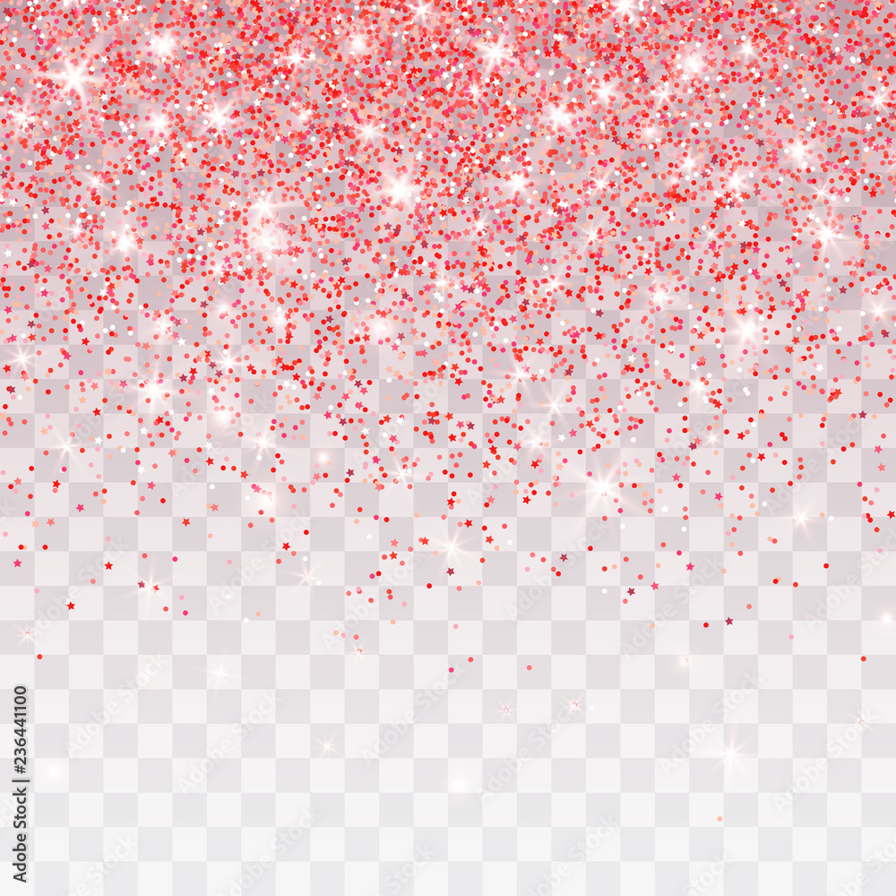 Clear Glitter Background
