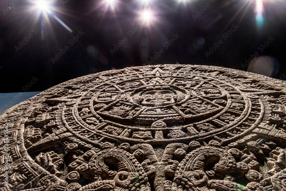 Foto de Stock Calendario azteca mexicano | Adobe Stock