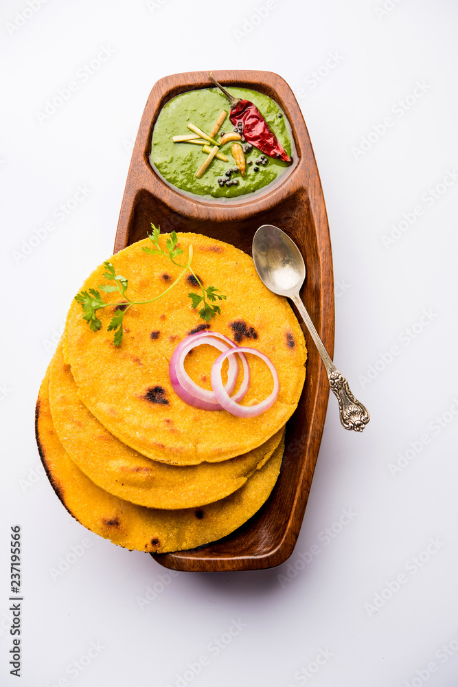 Makki di roti with sarson ka saag, popular punjabi main course recipe ...