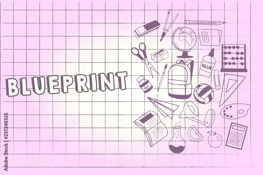 Writing note showing Blueprint. Business photo showcasing design plan ...