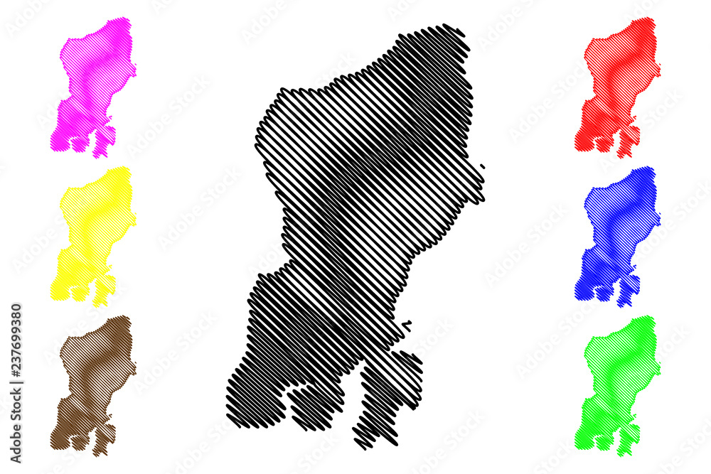 Muna Island (Subdivisions of Indonesia, Provinces of Indonesia) map ...