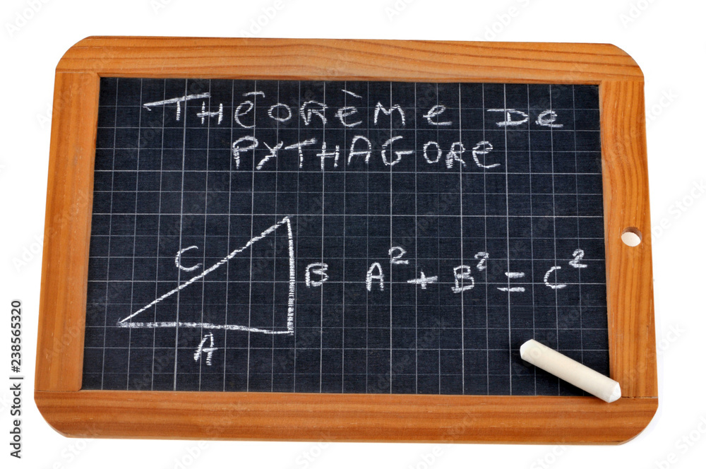Le théorème de Pythagore Stock Photo | Adobe Stock