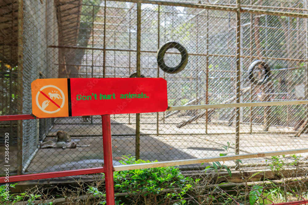 Custom Warning Signs / To warn visitors of danger / prohibited zones ...