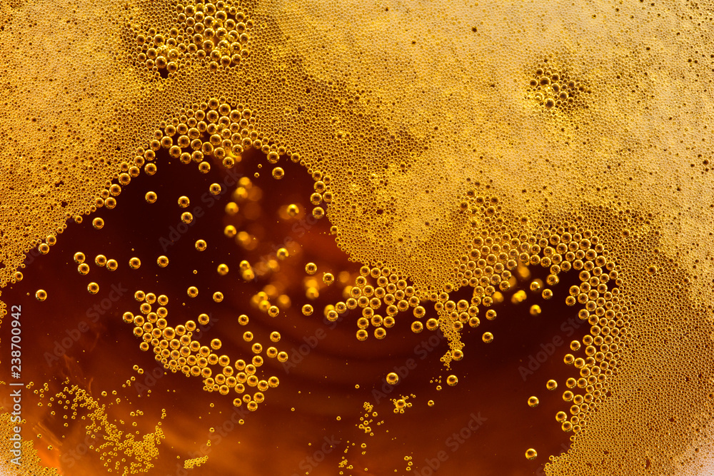 Craft Beer bubbles background texture Stock Photo | Adobe Stock