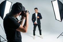 Photographer And Model Free Stock Photo - Public Domain Pictures