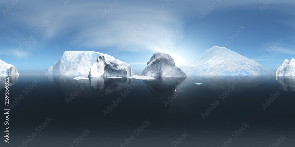 HDRI, environment map , Round panorama, spherical panorama, equidistant ...