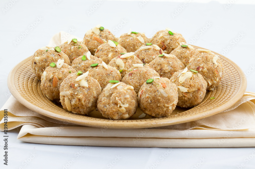 Indian Traditional Sweet Food Urad Dal Laddu Also Know as Laddoo, Ladoo ...
