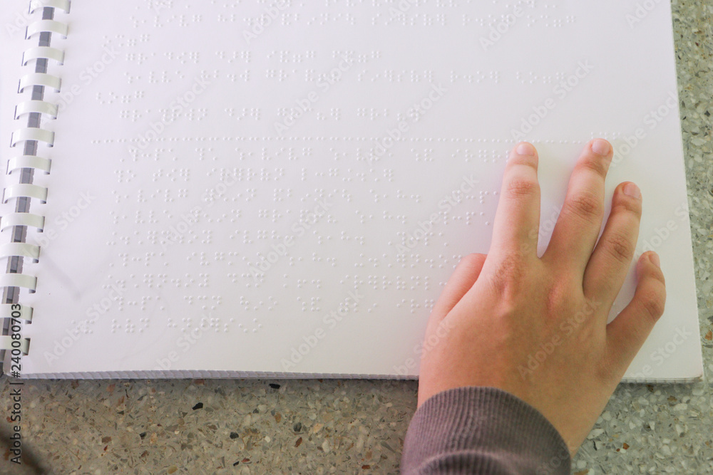 Braille is the font for the blind, invented by Louis Braille. The ...