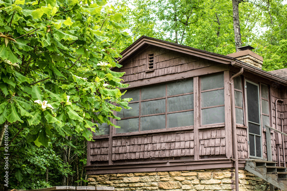 Foto Historic Cottage. Historical cottage built by the CCC in the 1930 ...