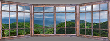 Mountain Window View Free Stock Photo - Public Domain Pictures