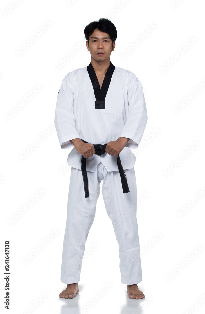 Master Black Belt TaeKwonDo handsome man instructor Teacher fighter ...