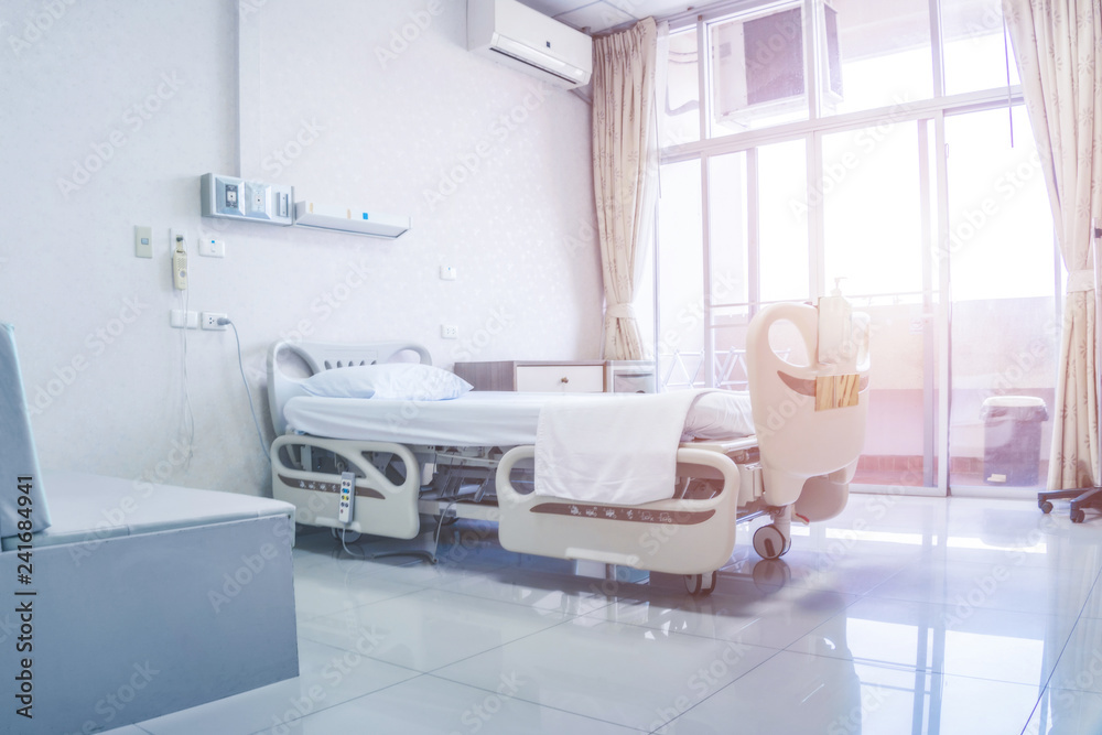 Inside clean room hospital on morning Stock Photo | Adobe Stock