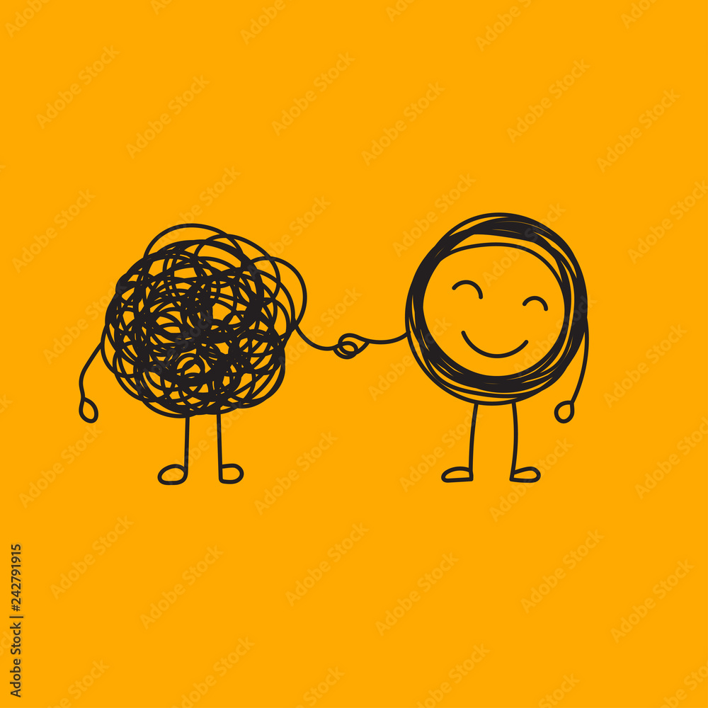 Helping friend, coaching Stock Vector | Adobe Stock