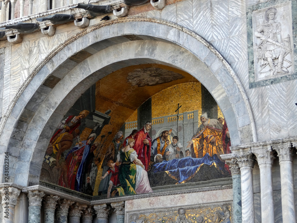 Foto de Stock Catedral y basílica de San Marcos, principal templo ...