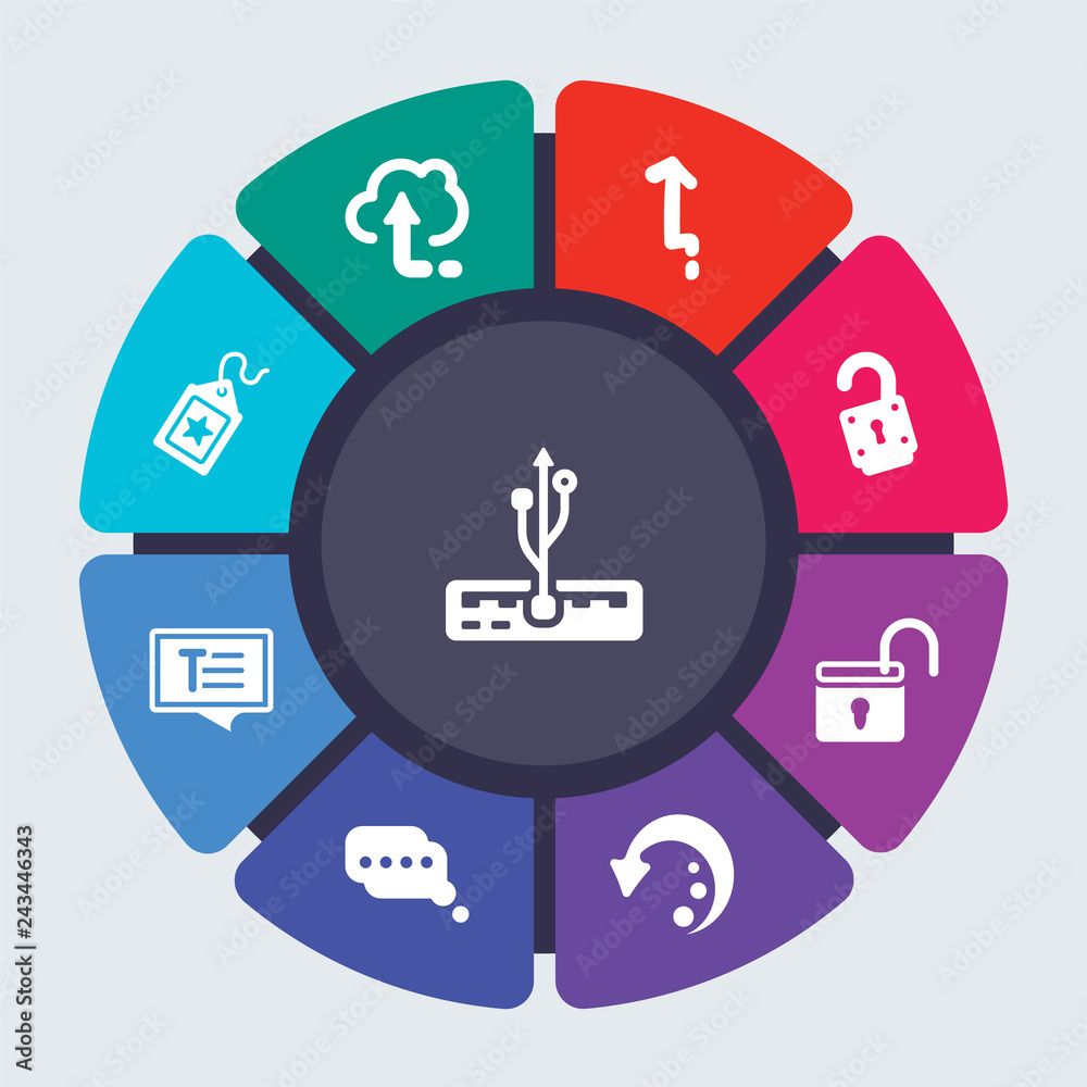 user interface and web vector template for infographics. Business ...