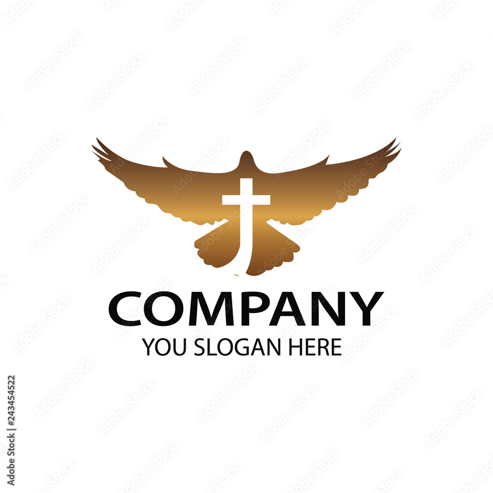 logo church holy spirit Stock Vector | Adobe Stock