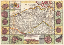 Vintage Maps Of Flanders Free Stock Photo - Public Domain Pictures