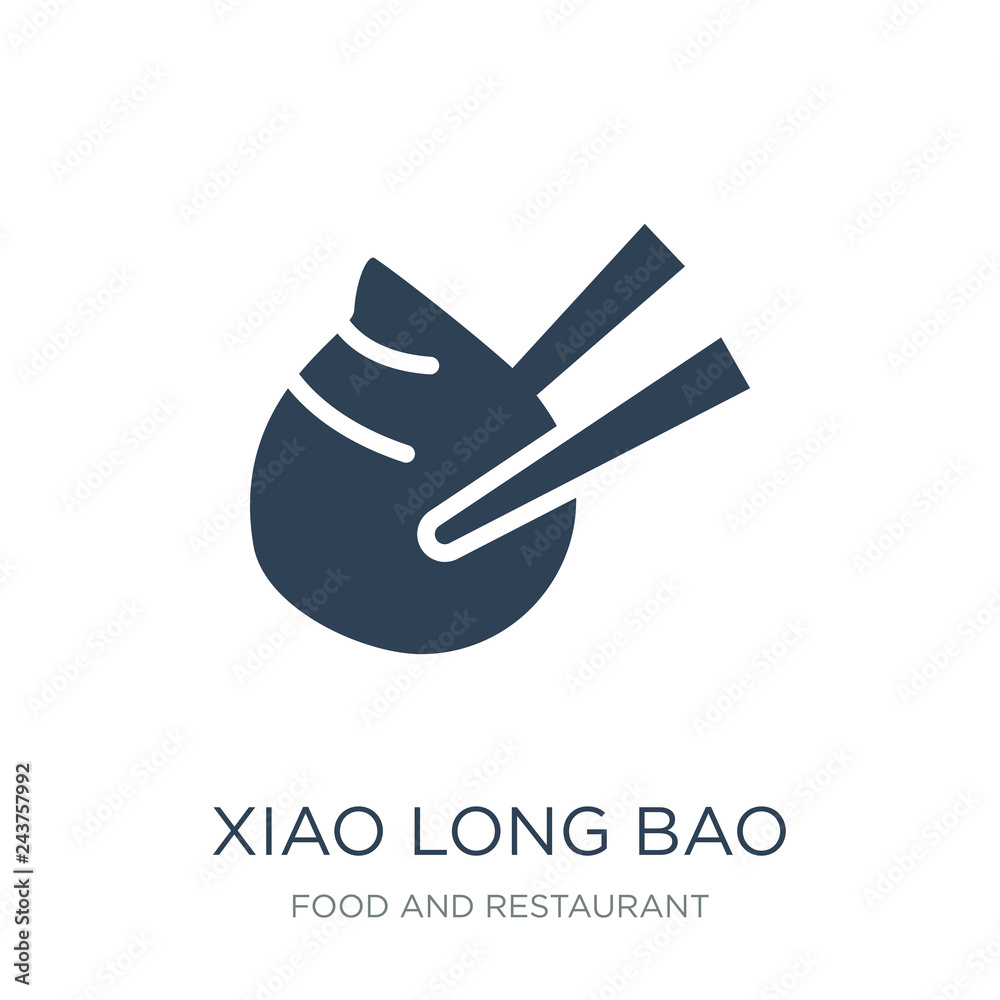 xiao long bao icon vector on white background, xiao long bao tre Stock ...