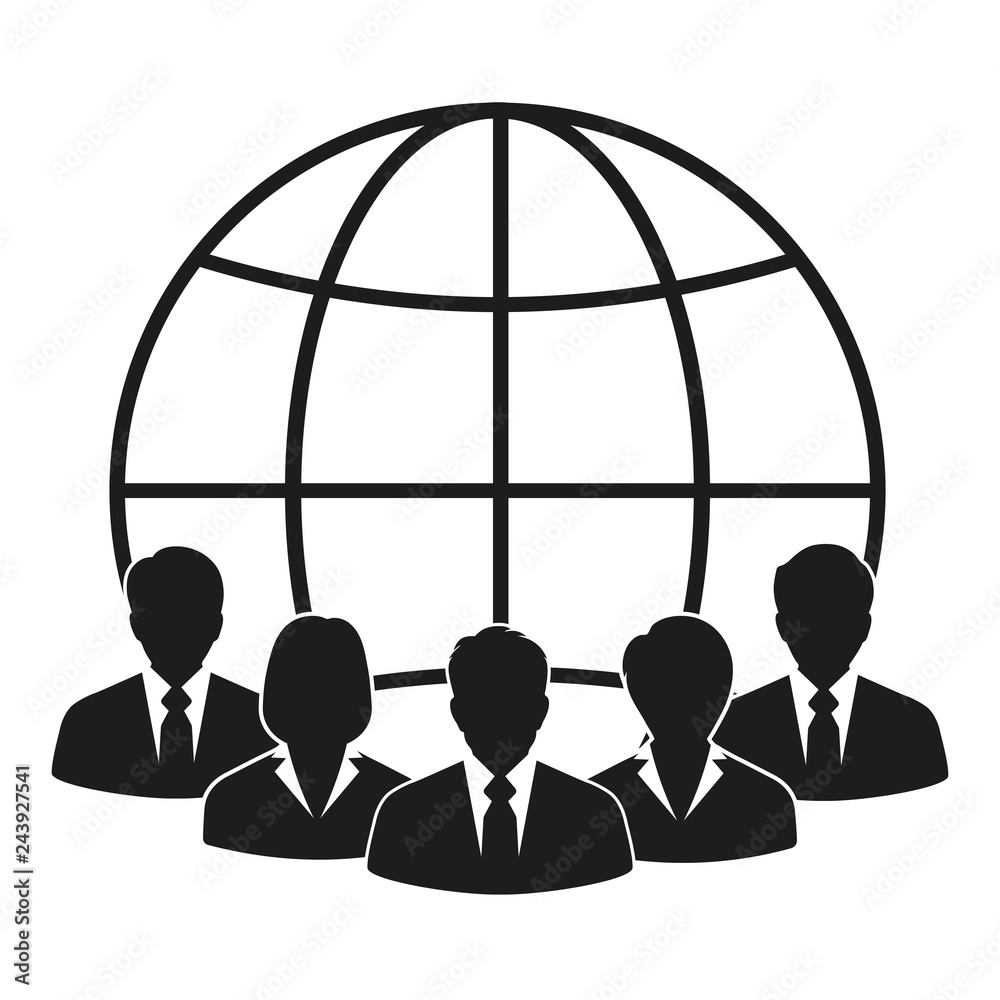 Business User. Users Group Icon. Team Concept. Social Community ...