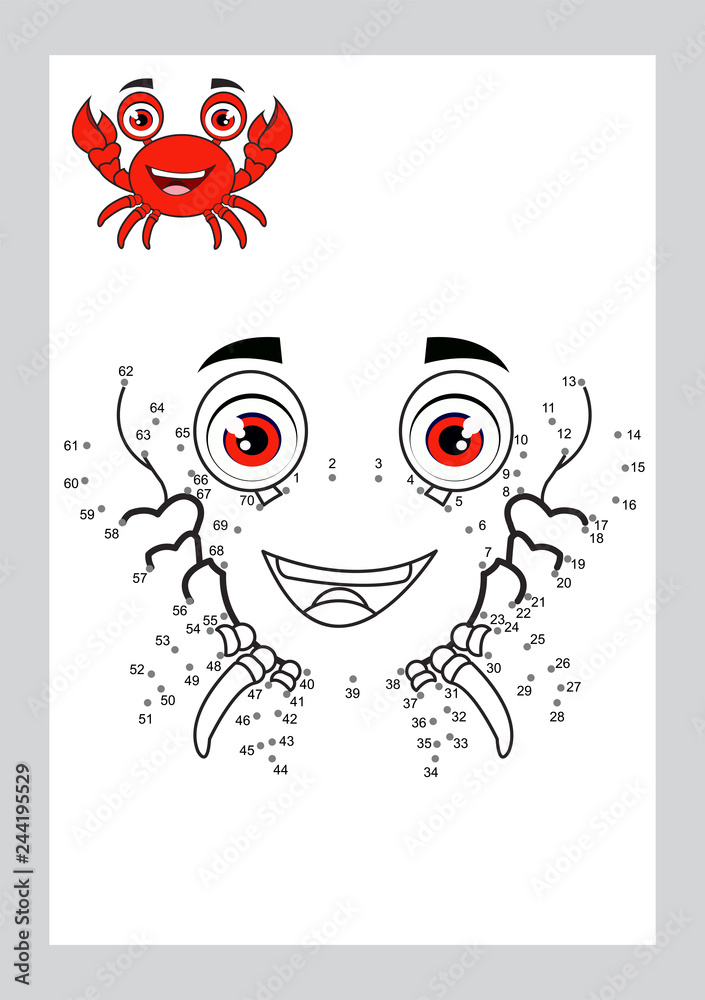 connect the dots game and coloring pages learning free form shape ...