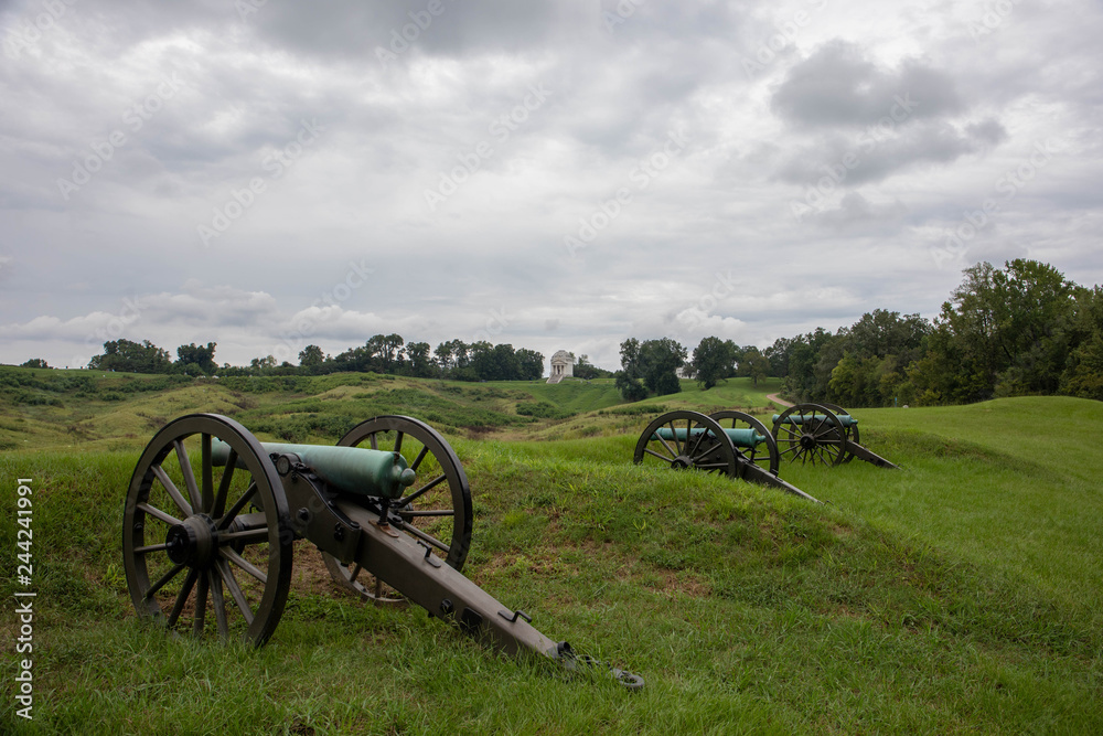 Vicksburg National Military Park preserves the site of the American ...