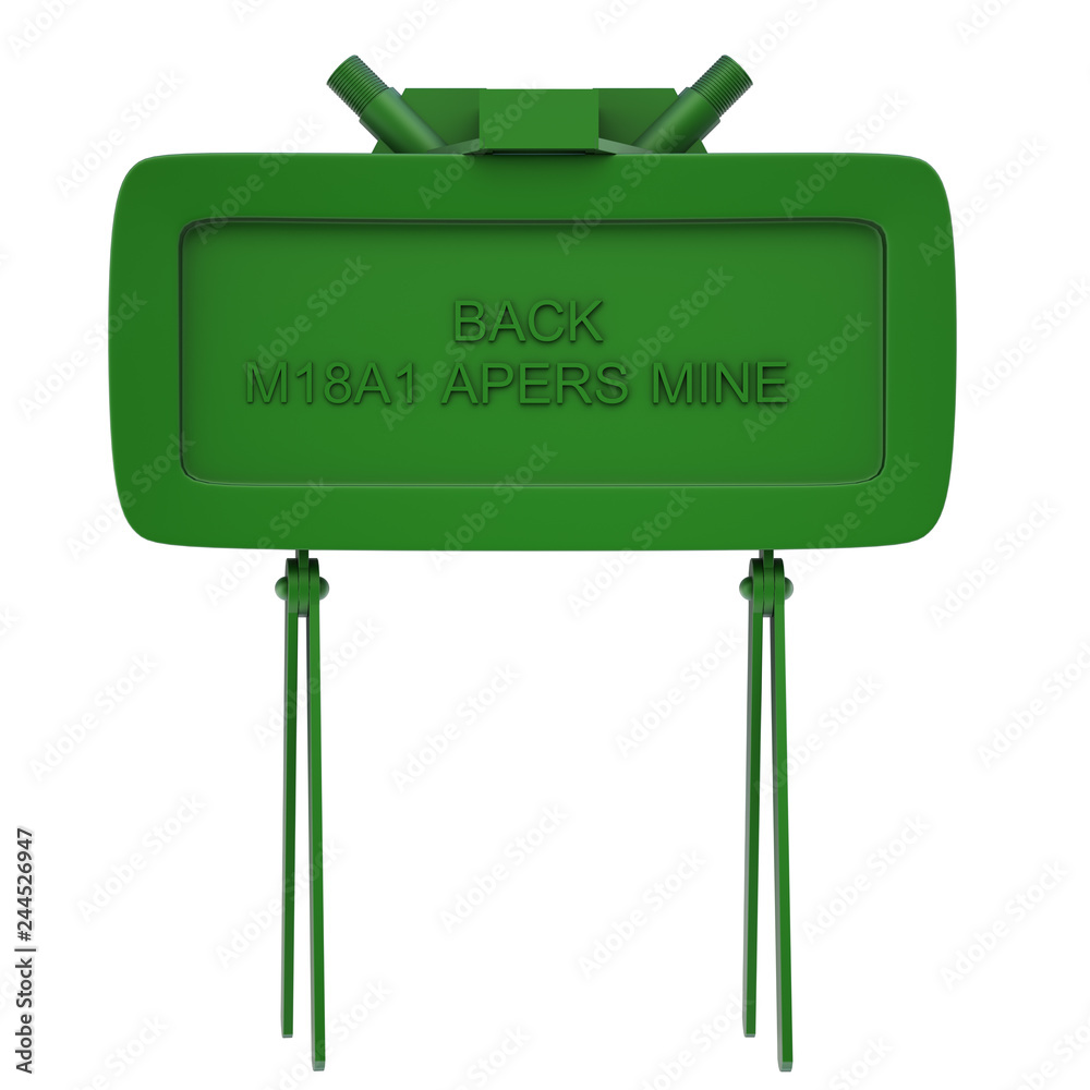 The M18A1 Claymore is a directional anti-personnel mine used by the U.S ...