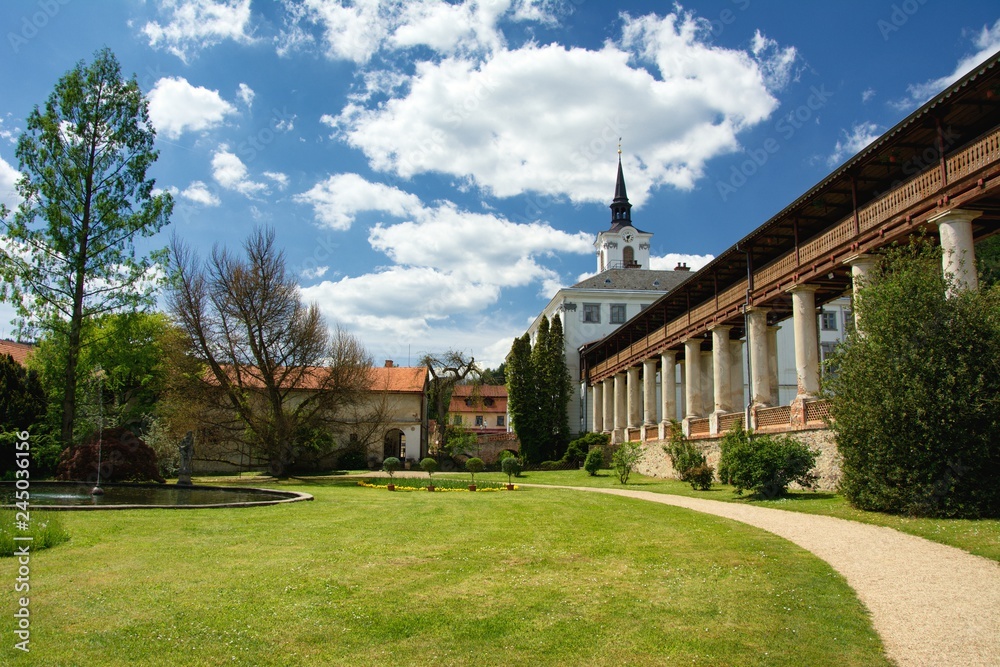 Originally medieval stronghold was reconstructed into a Renaissance ...
