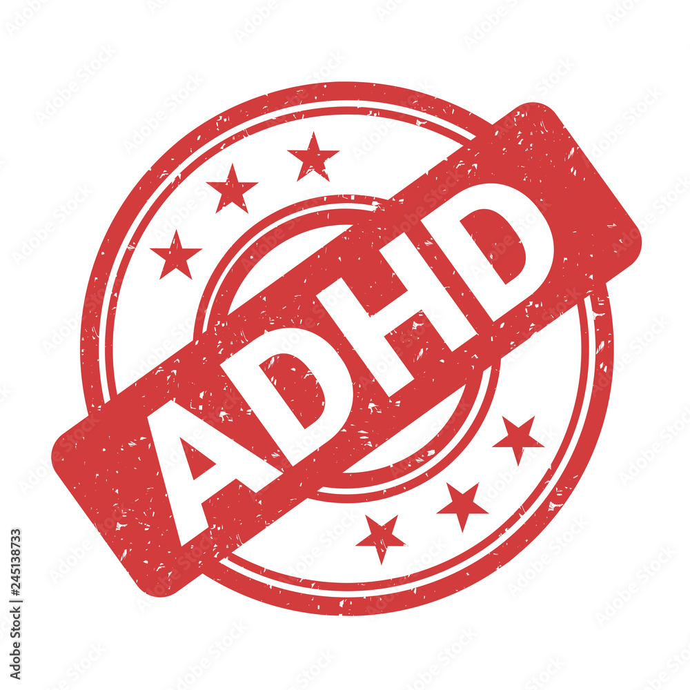 ADHD stamp - positive confirmation and certification of diagnosis ...