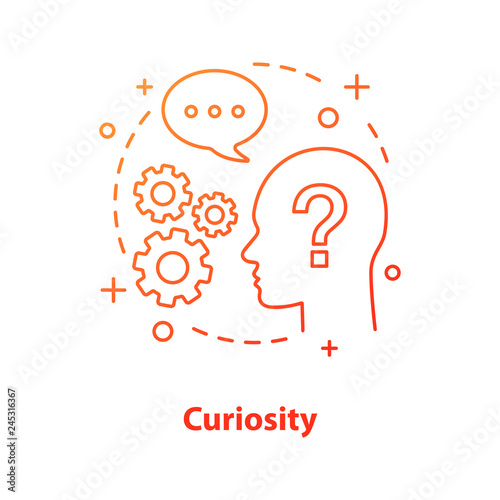 Curiosity concept icon - Buy this stock vector and explore similar ...