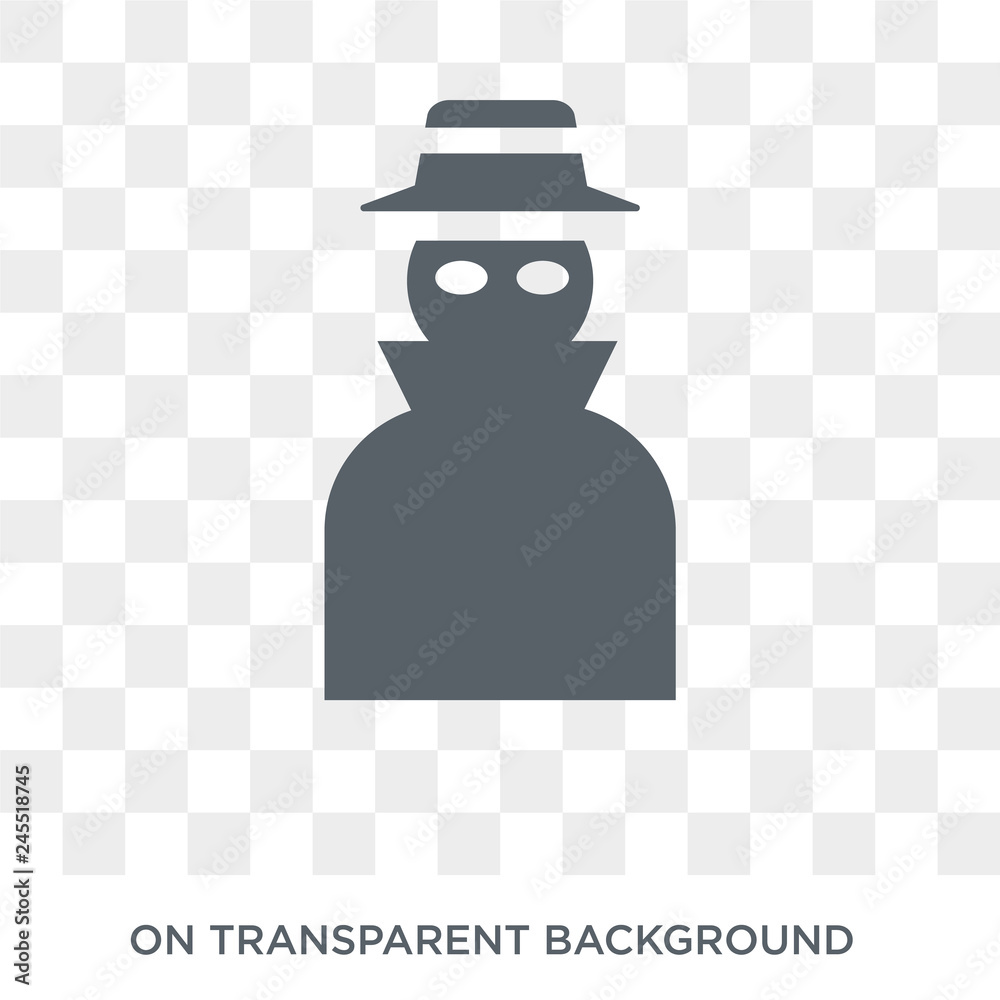 secret agent icon. secret agent design concept from Army collection ...