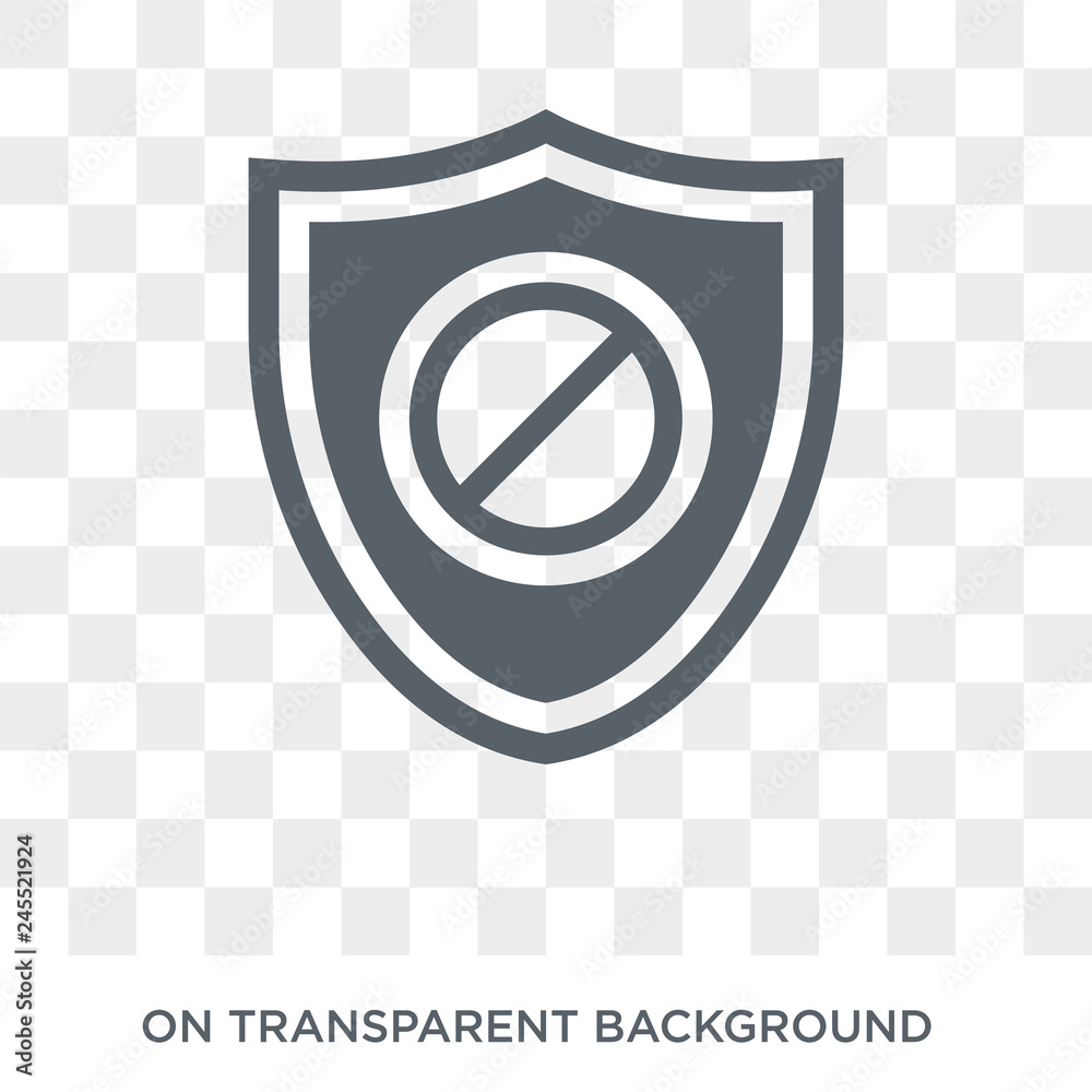 Access denied icon. Trendy flat vector Access denied icon on ...