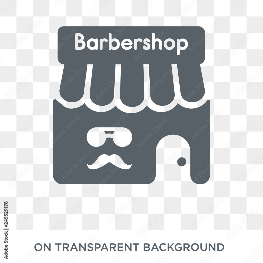 Barbershop icon. Barbershop design concept from Hotel collection ...