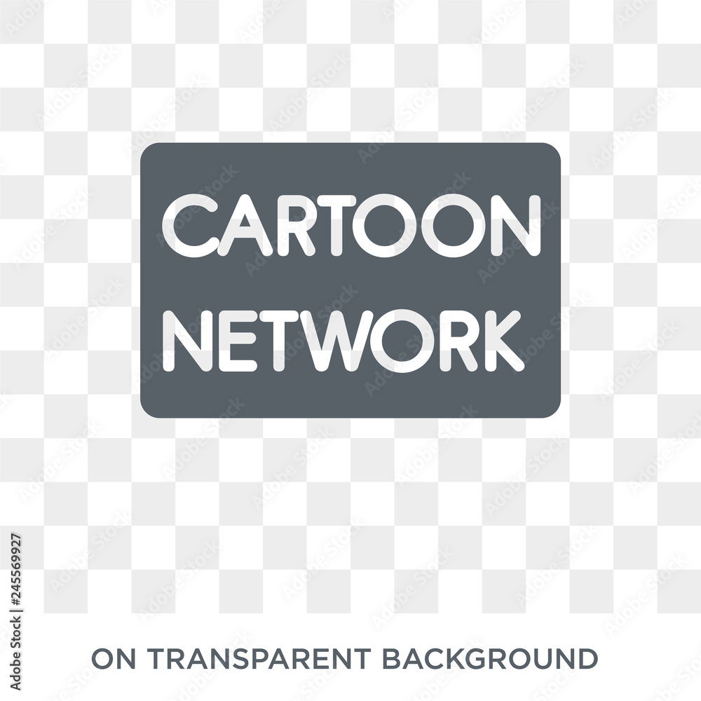 Stock-Vektorgrafik „Cartoon network icon. Trendy flat vector Cartoon ...