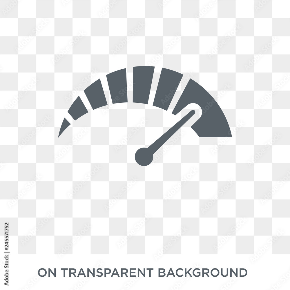 Speedometer Icon Vector
