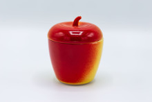 Ceramic Red Apple Jar Free Stock Photo - Public Domain Pictures