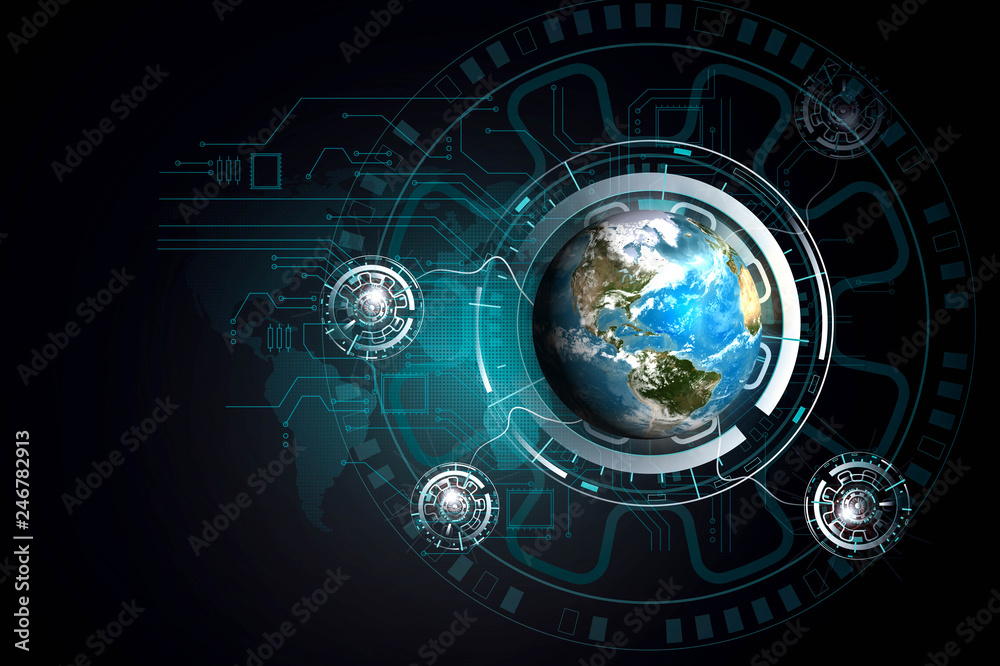 disruptive technologies that changed the world.disruption concept ...