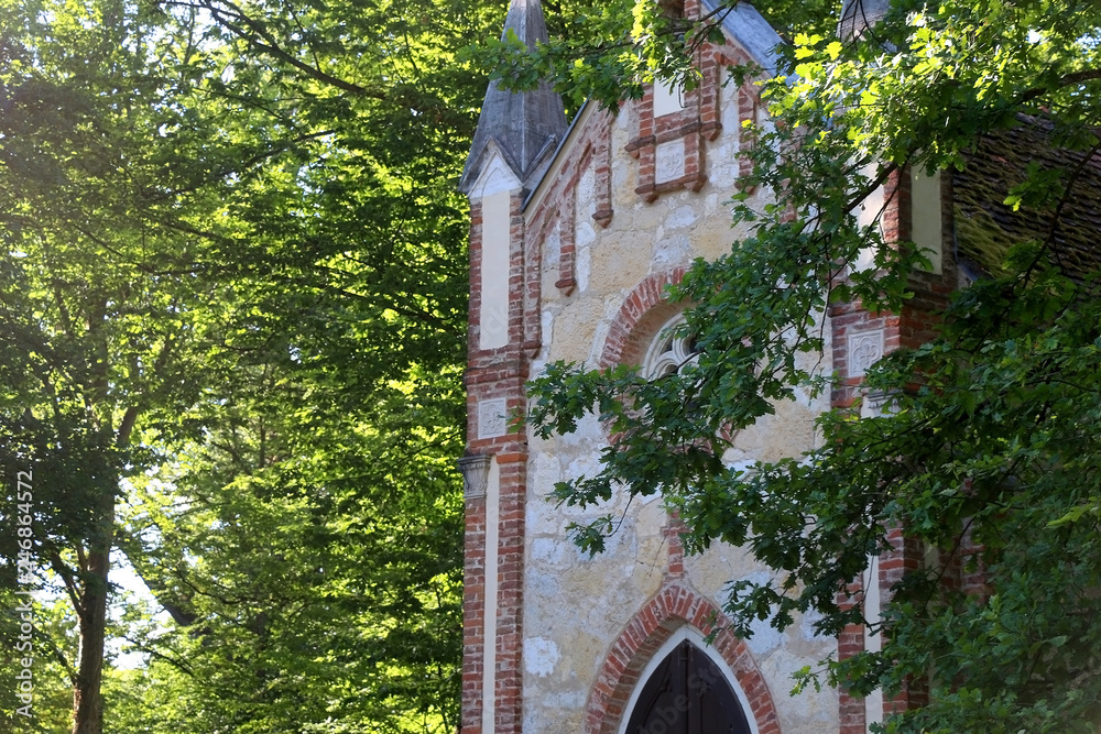 Historic St. Joseph Chapel in complex The Novi Dvori, in Zapresic ...